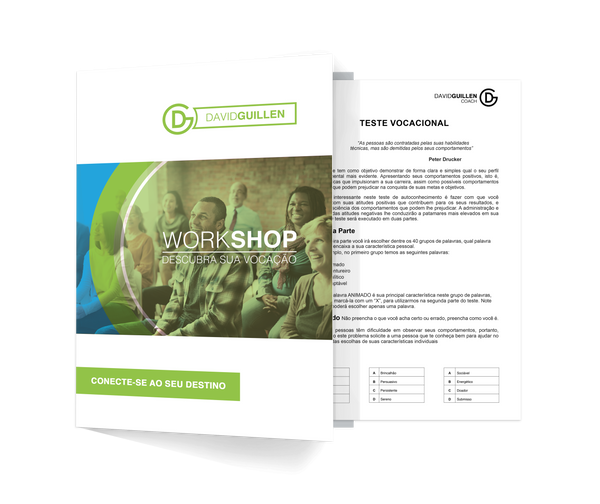 Workshop Descubra sua Vocação, 07 Dvds + Manual de Ferramentas - Sete ...